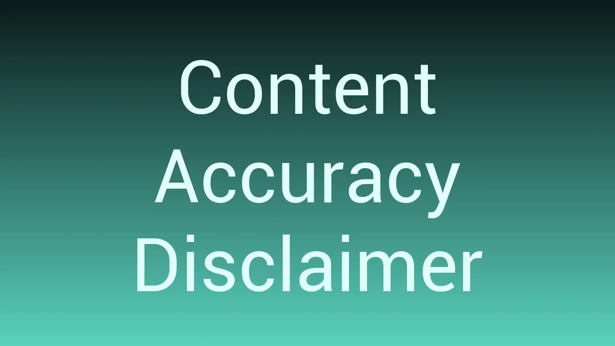 Content Accuracy Disclaimer - MUSEUMPEDIA
